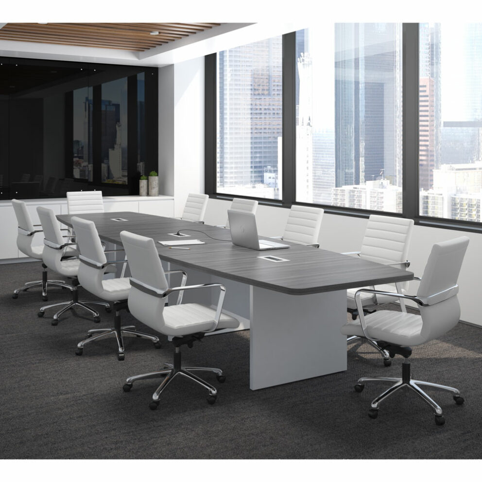 16' Boat Shape Conference Table | 309 Office Furniture & Design